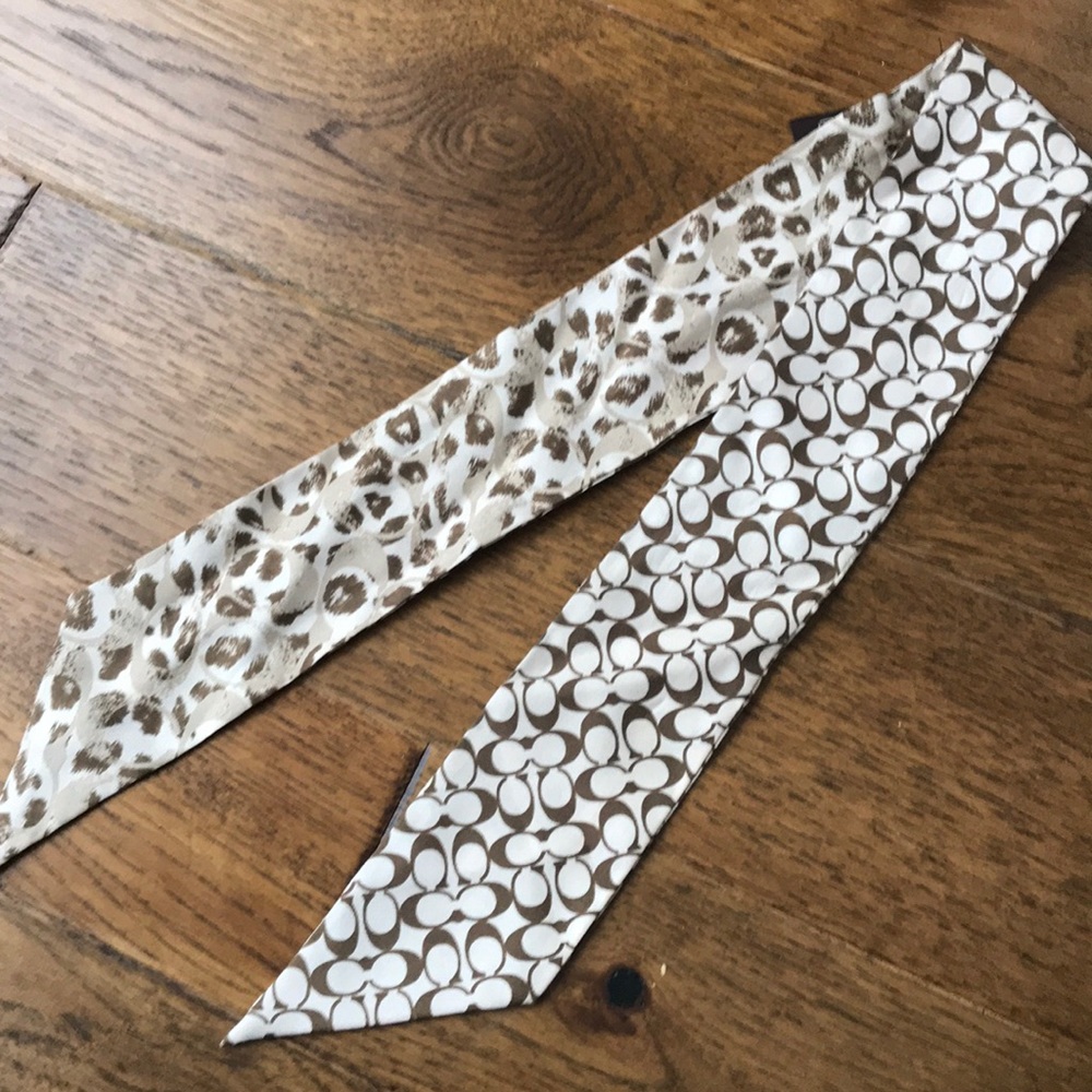 Coach Hair/Bag Tie - Gem